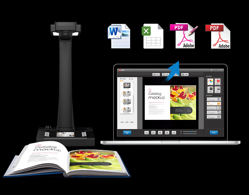 V160 Smart Book Scanner - JOYUSING