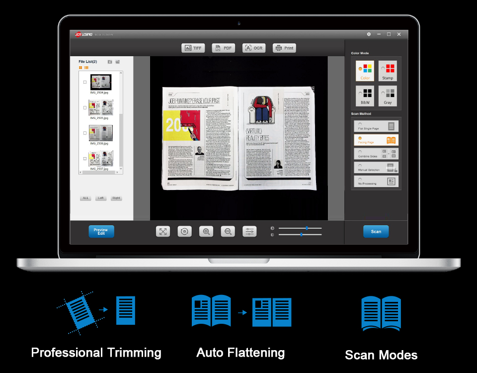 L140 Portable Book Scanner - JOYUSING